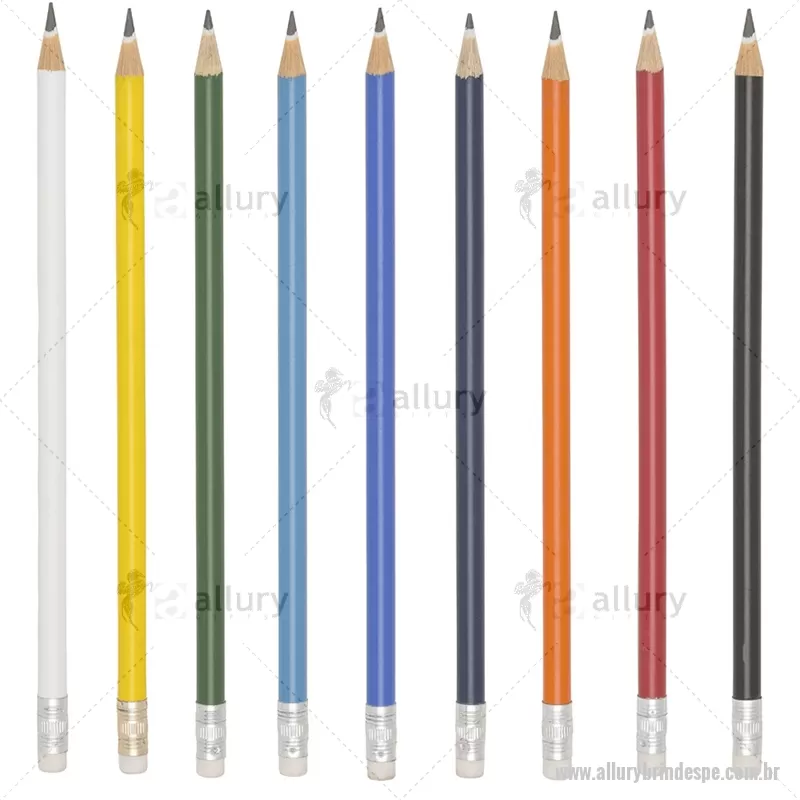 Lápis Com Borracha Personalizado - ALLPELP001 - Lápis - Pernambuco PE